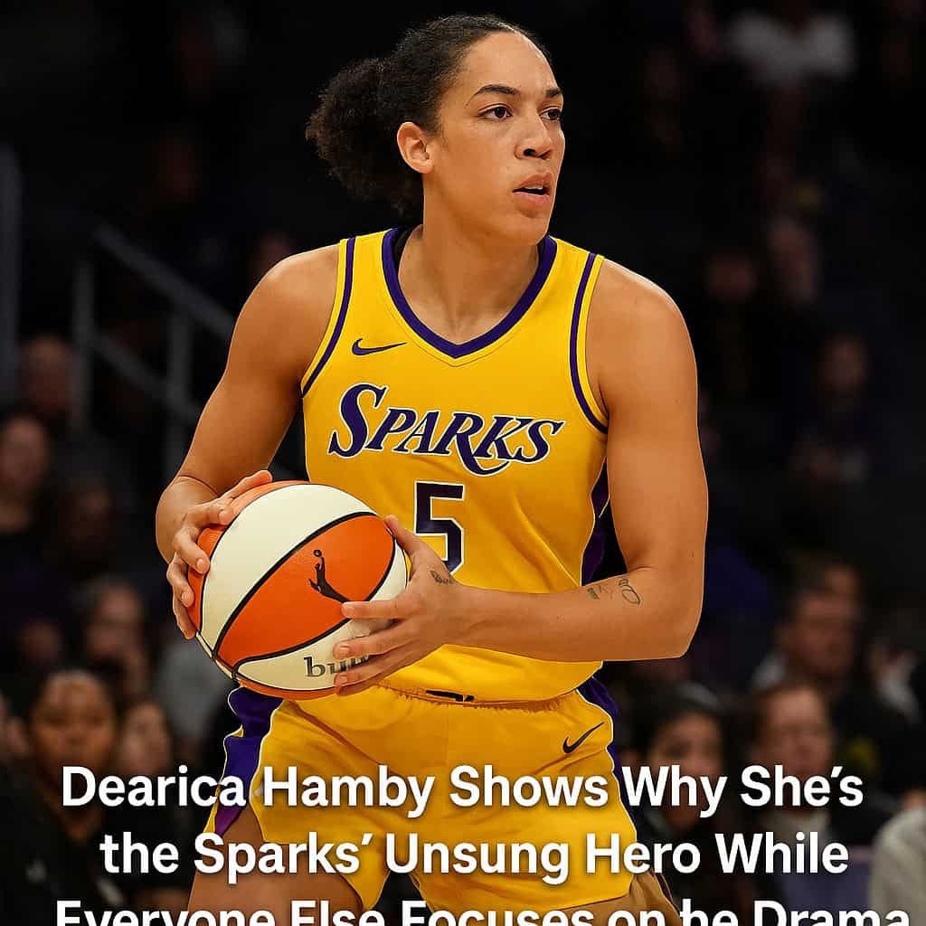 Dearica Hamby Shows Why She's the Sparks' Unsung Hero While Everyone ...